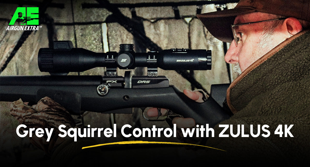 Grey Squirrel Control with the DNT ZULUS 4K Digital Day & Night Vision ...