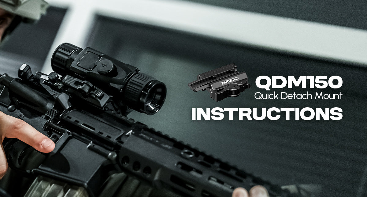 QDM150 Quick Detach Mount Instructions – DNT Optics Store