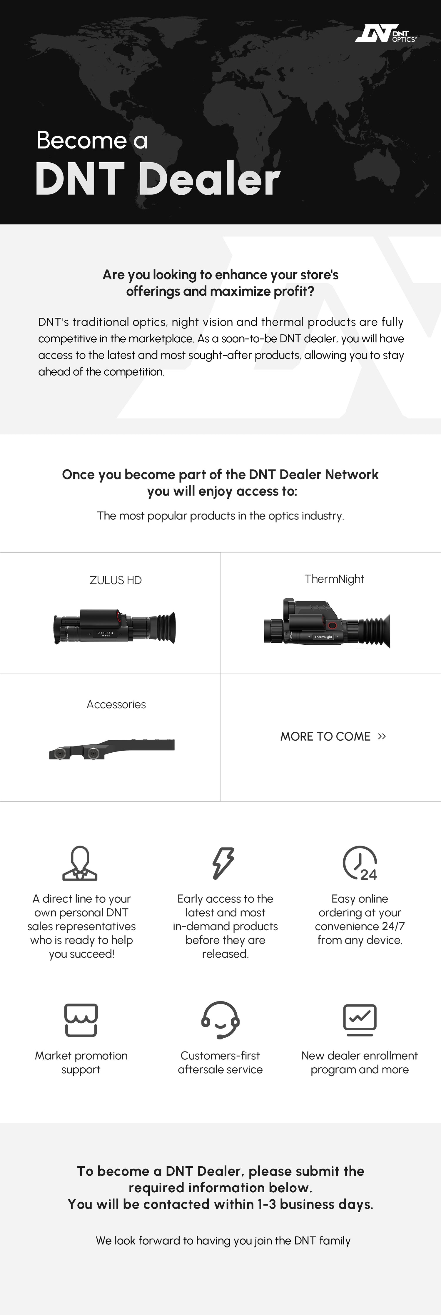 Join DNT as a Dealer, Resell Night Vision & Thermal Scopes – DNT Optics ...