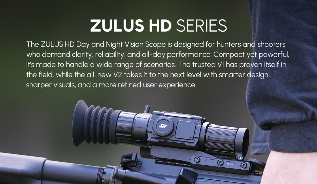 ZULUS HD Digital Day and Night Vision Scope: Ultra-Clear in Low Light ...
